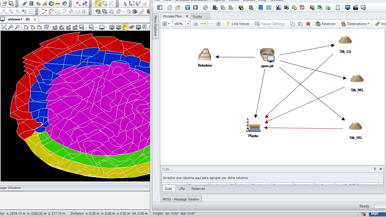 MineSight Schedule optimizer – Secuencia optima en Open Pit – G&R ...