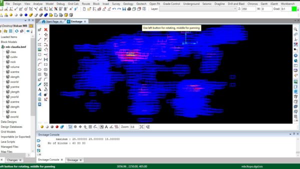 Maptek Vulcan – Importar modelo de bloques desde CSV – G&R MINING SOLUTIONS